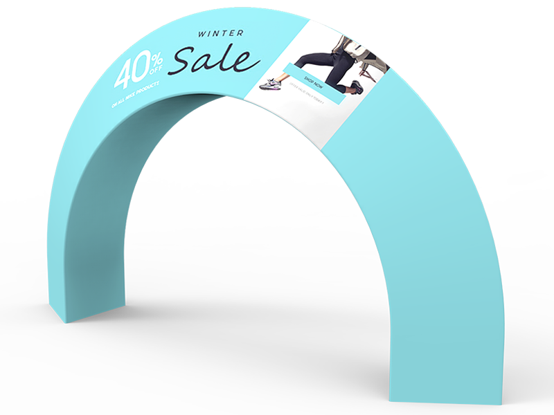 Custom Cube Arch Stands | Pop Group are the Exhibition Display Experts!