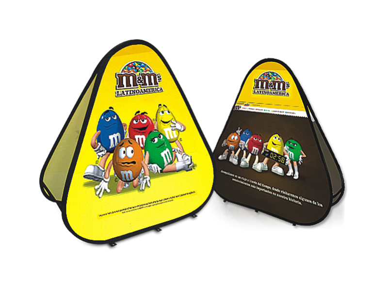 A Frame Banner Triangle | Pop Group are the Display Experts!